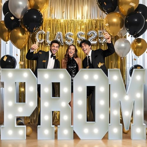 Amazon.com: PROM Decorations 2025 Marquee Letters: Graduation ...