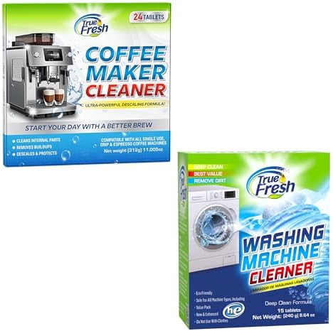 Amazon.com: True Fresh Washing Machine Cleaner Tablets 15-Pack and ...