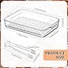 Amazon.com: FillTouch 2 Pcs Bacon Storage Container for Refrigerator ...