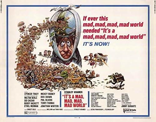 Amazon.com: It's a Mad Mad Mad Mad World Poster Movie (22 x 28 Inches ...