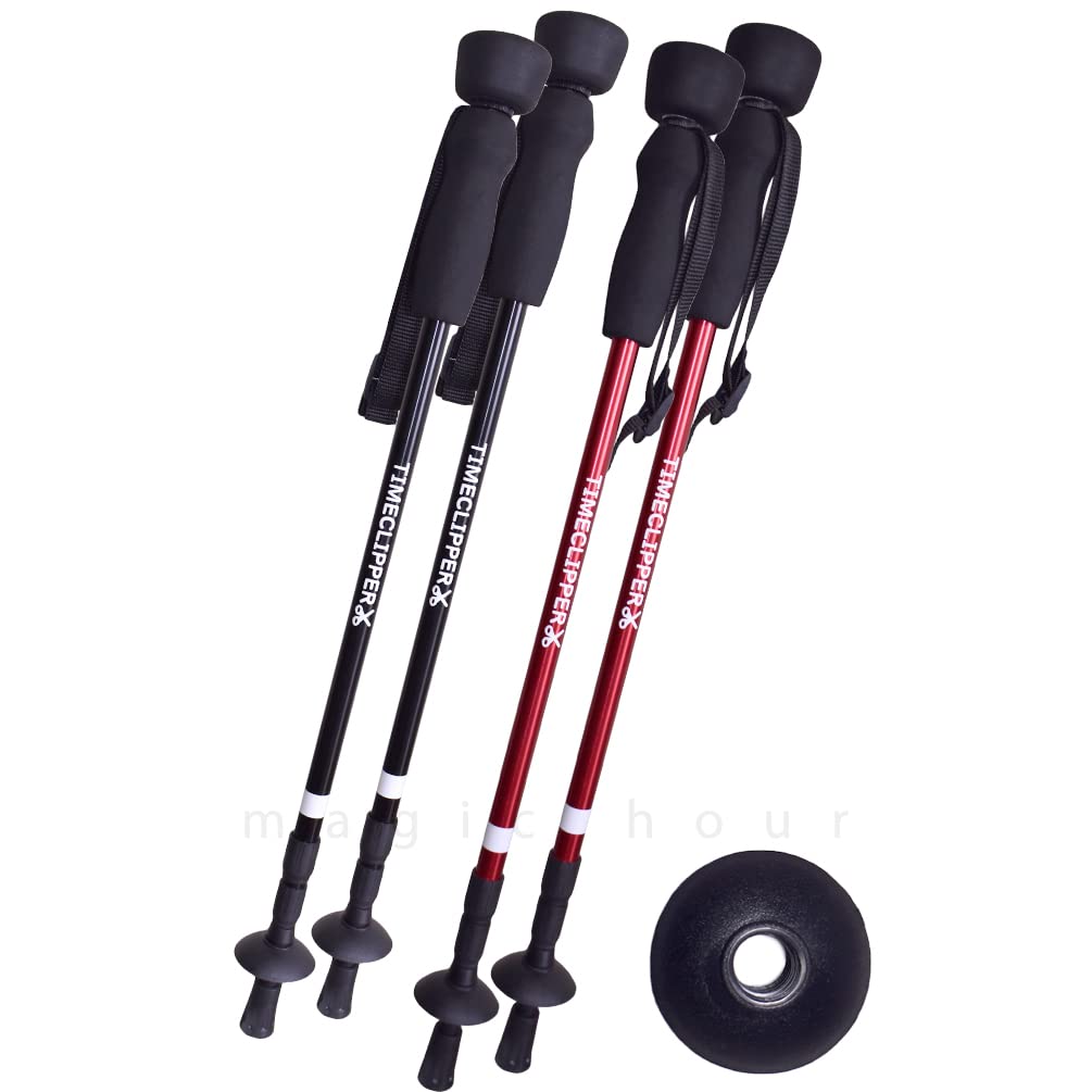 Amazon | 登山 杖 カメラ 一脚 トレッキング スノー フォト ペア