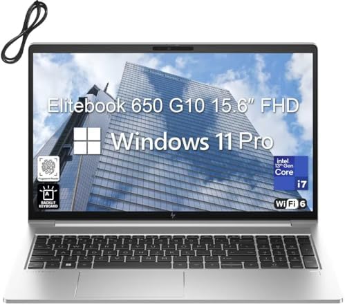 Amazon.com: HP Elitebook 660 G11 16" FHD+ Business Copilot AI Laptop Computer, Intel Ultra 7 ...