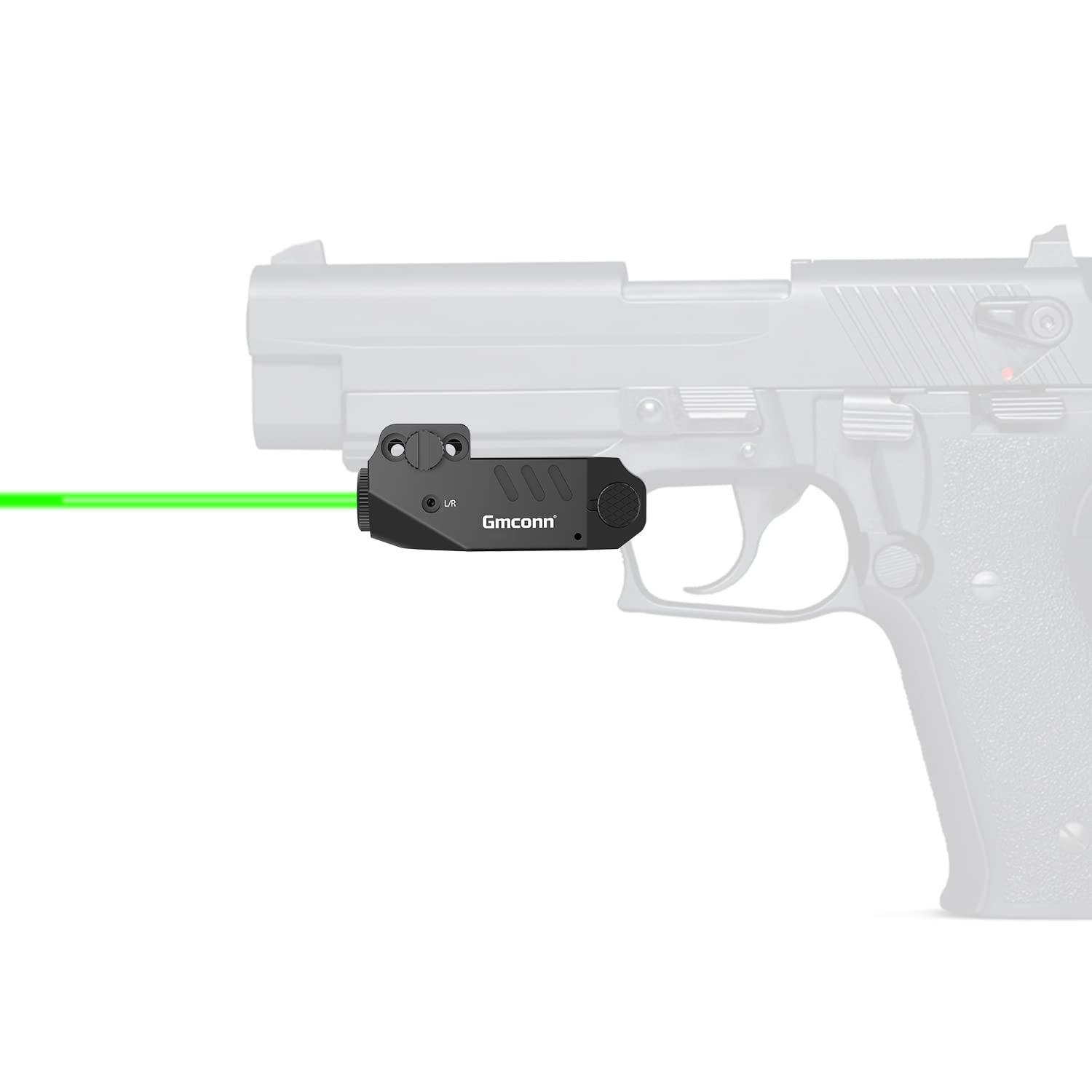 Gmconn Pistol Blue Green Laser Sight with Rechargeable Magnetic USB ...