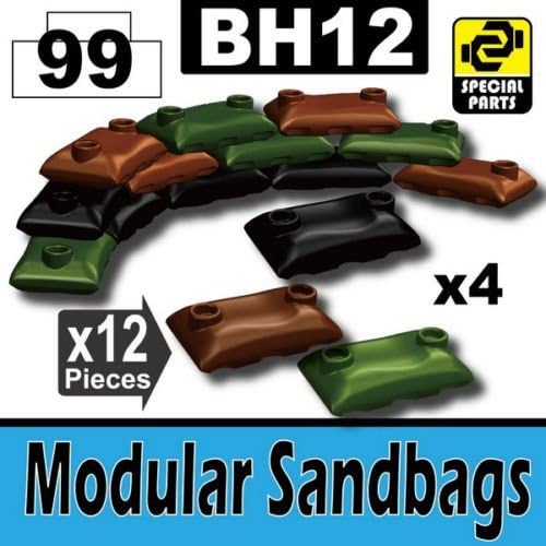 Amazon.com: Custom Camo Army Sandbags Designed for Toy Brick ...