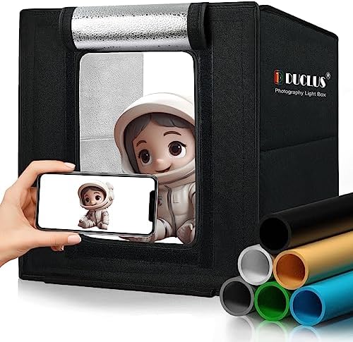 Glendan 24"x24" Light Box Photography, Large Photo Light Box with 288 ...