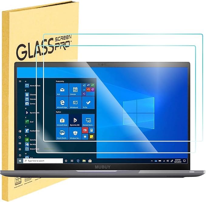 2 Pack 17.3" Laptop Screen Protector Tempered Glass Designed for ...