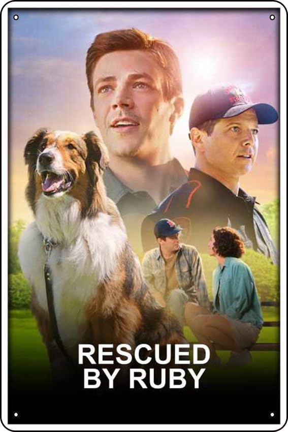 Amazon.com : Rescued by Ruby (2022) Movie Retro Decor Tin Signs Poster ...