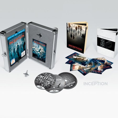 Amazon.com: Inception Briefcase Edition North American Blu-Ray : Movies ...