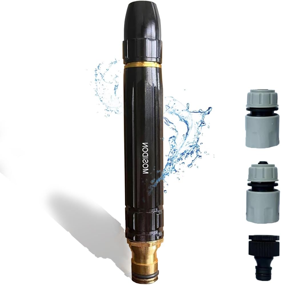 Amazon.com : MOSIDON High Pressure Hose Nozzle for Garden Hose Car Wash ...