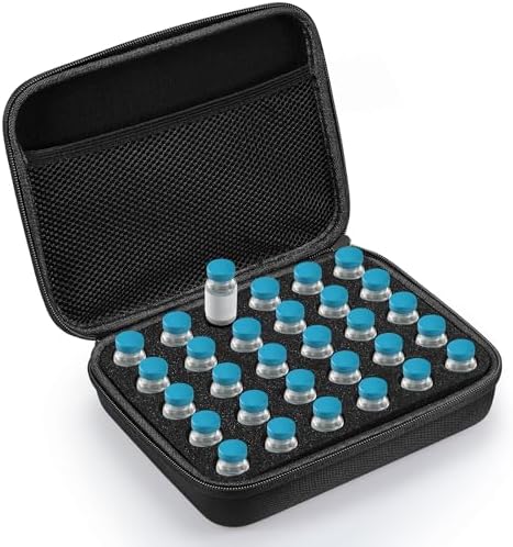 Amazon.com: Teenyyou 30 Slots Insulin Peptide Fridge Carrying Case Vial ...