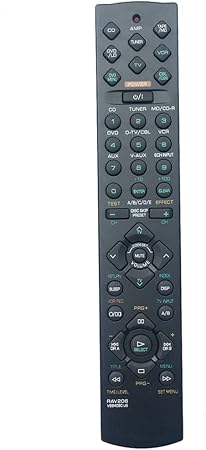 Amazon.com: Universal Replacement Remote Control for Yamaha RAV206 ...