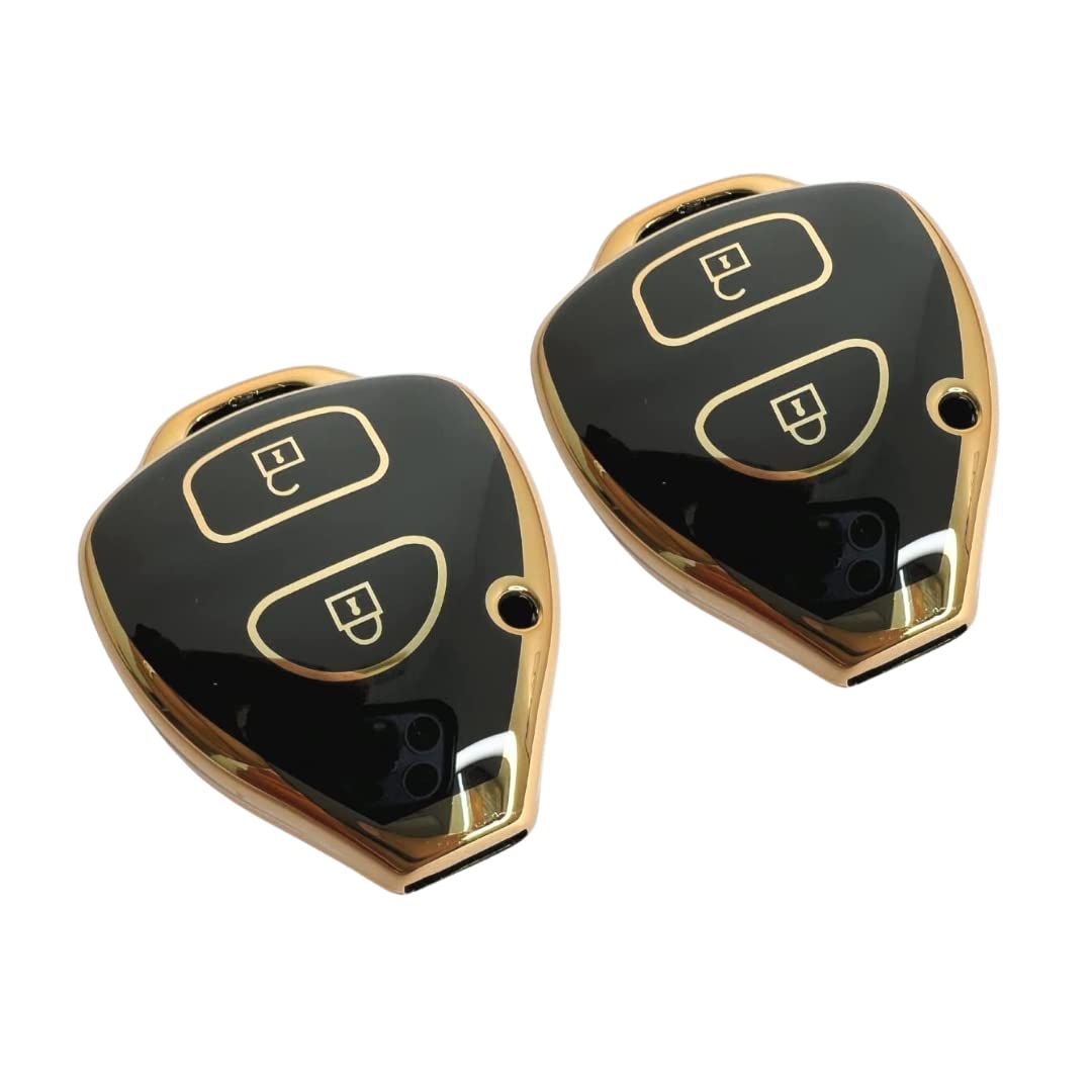 Hoodinter Soft TPU Premium Car Key Cover Compatible with Innova 2012 ...