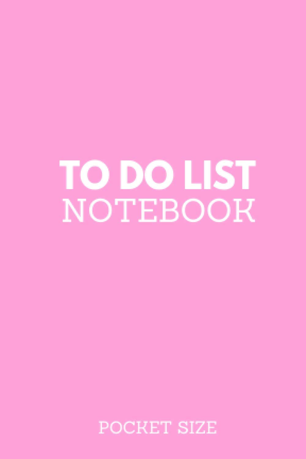 Pocket to Do List Notebook (Pink): Pocket size to do checklist notebook ...