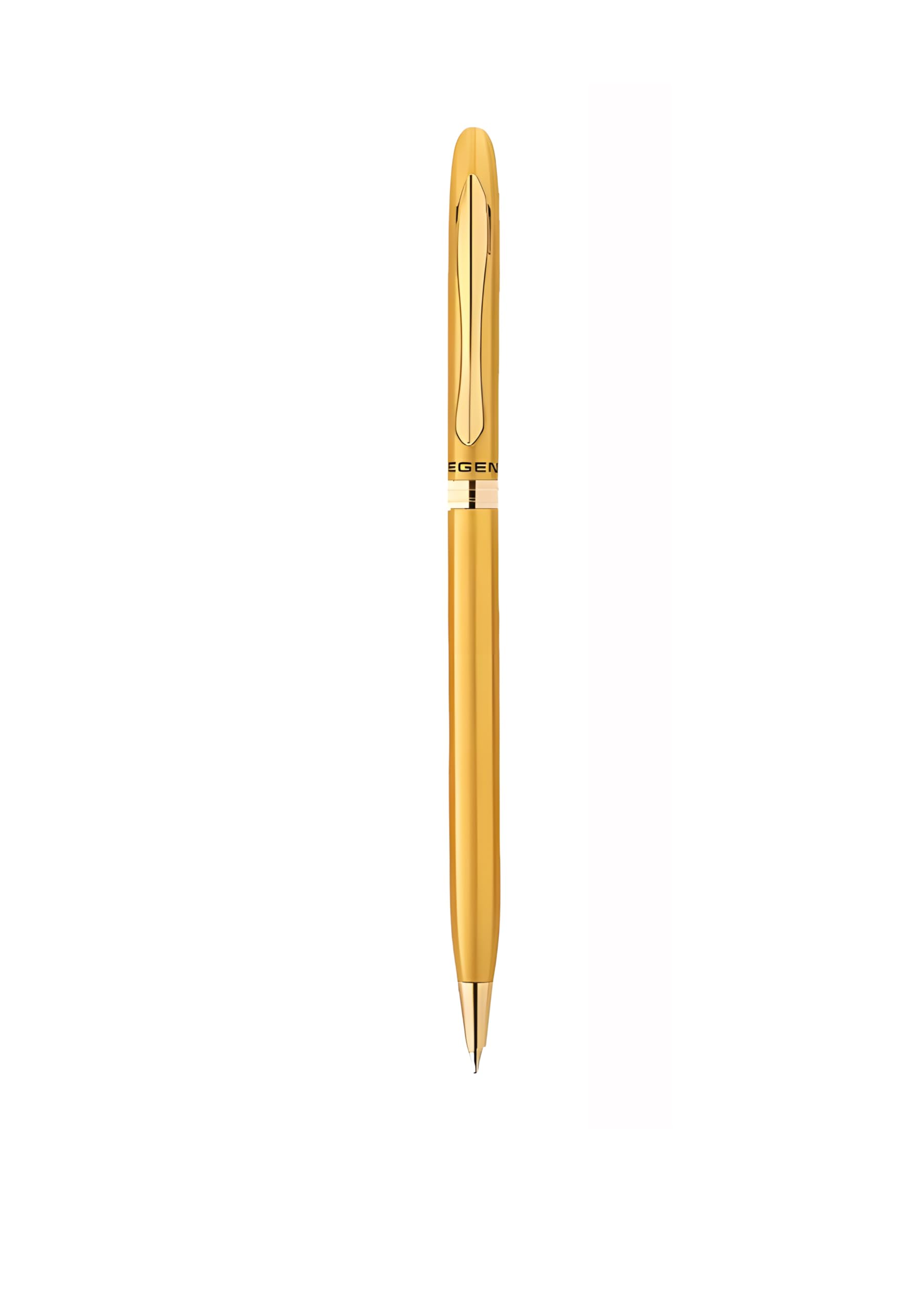 LEGEND Pride Slim (Golden) Ball Pen with Signature 0.7mm metal twist ...