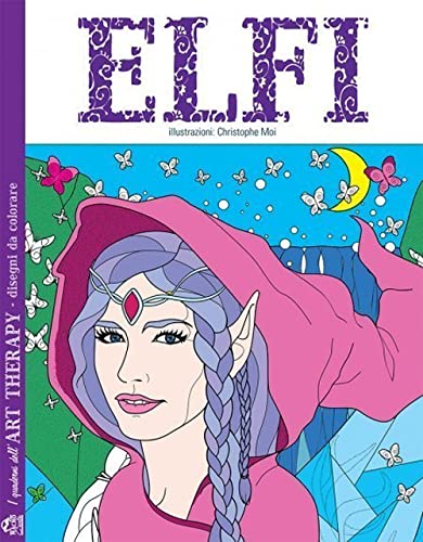 Elfi. I quaderni dell'art therapy. 100 disegni da colorare | Amazon.com.br