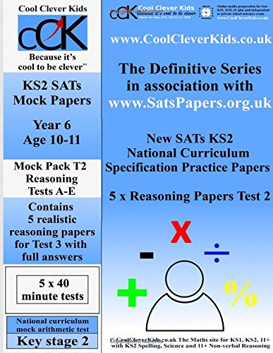 SATs KS2 Year 6 Maths Reasoning Papers 2: Volume 1 (SATs KS2 Year 6 ...