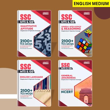 Buy SSC GD 2023-24 Combo Maths | Reasoning | General Awareness ...