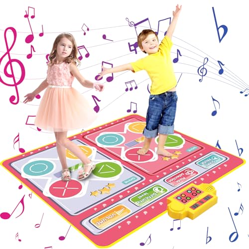 MJIAHOMDEC Kids Play Mats Kids Area Rug Non Skid Dance Mat for Girls ...