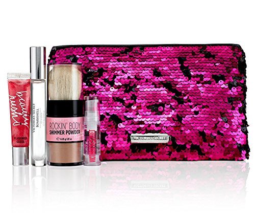 Amazon.com : Victoria's Secret Bombshell Pink Diamonds Bling Sequins ...