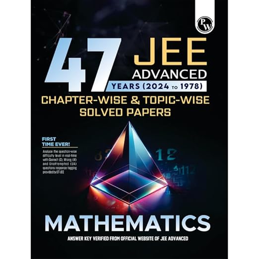 Buy PW 47 Years Mathematics Chapterwise and Topicwise Solved Papers PYQ ...