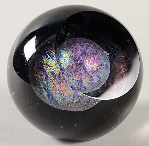 Glass Eye Studio Celestial Pluto Paperweight : Amazon.in: Office Products