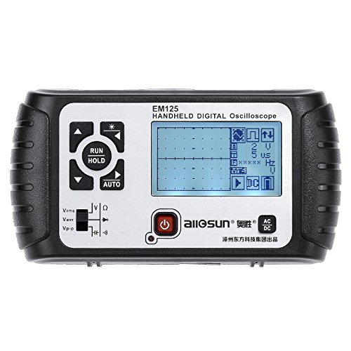 all-sun Oscilloscope Handheld Scope Digital Storage Meter and Digital ...