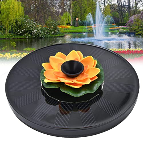 Lotus Solar Fountain Pump – Solar Powered Water Fountain Pumps Circular ...