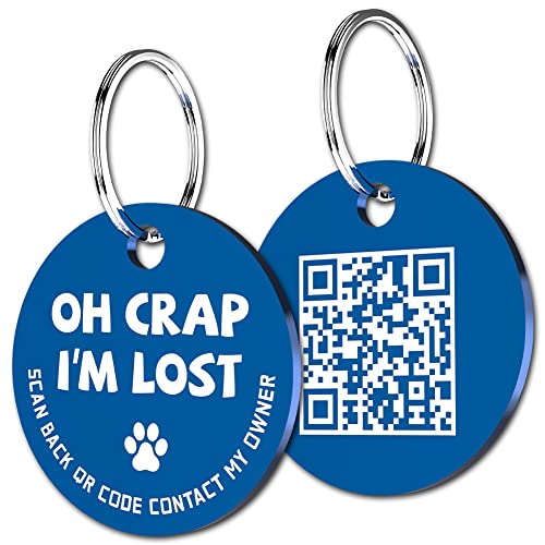 QR Code Pet ID Tags - Buy Online