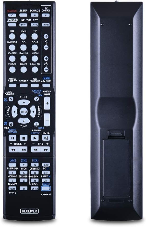 PZL AXD7622 Sub AXD7624 Replacement Remote Control fit for Pioneer ...
