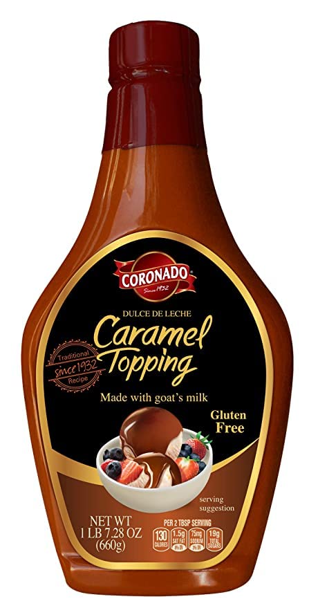 Amazon.com : Goat Milk Caramel Topping - Cajeta Quemada Squeeze Bottle ...