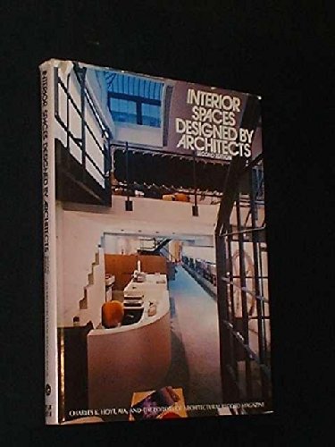 Buy Interior Spaces Designed by Architects Book Online at Low Prices in ...
