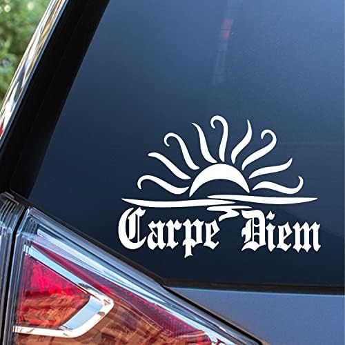 Amazon.com: Sunset Graphics & Decals Carpe Diem Decal Vinyl Car Sticker ...