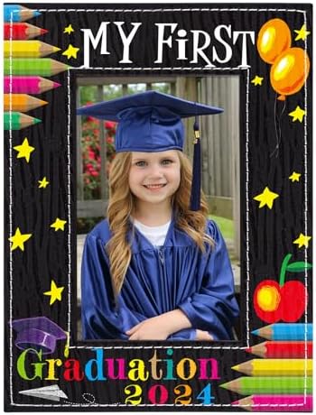 Amazon.com: PETCEE Kindergarten Graduation Picture Frame 2024 Preschool ...