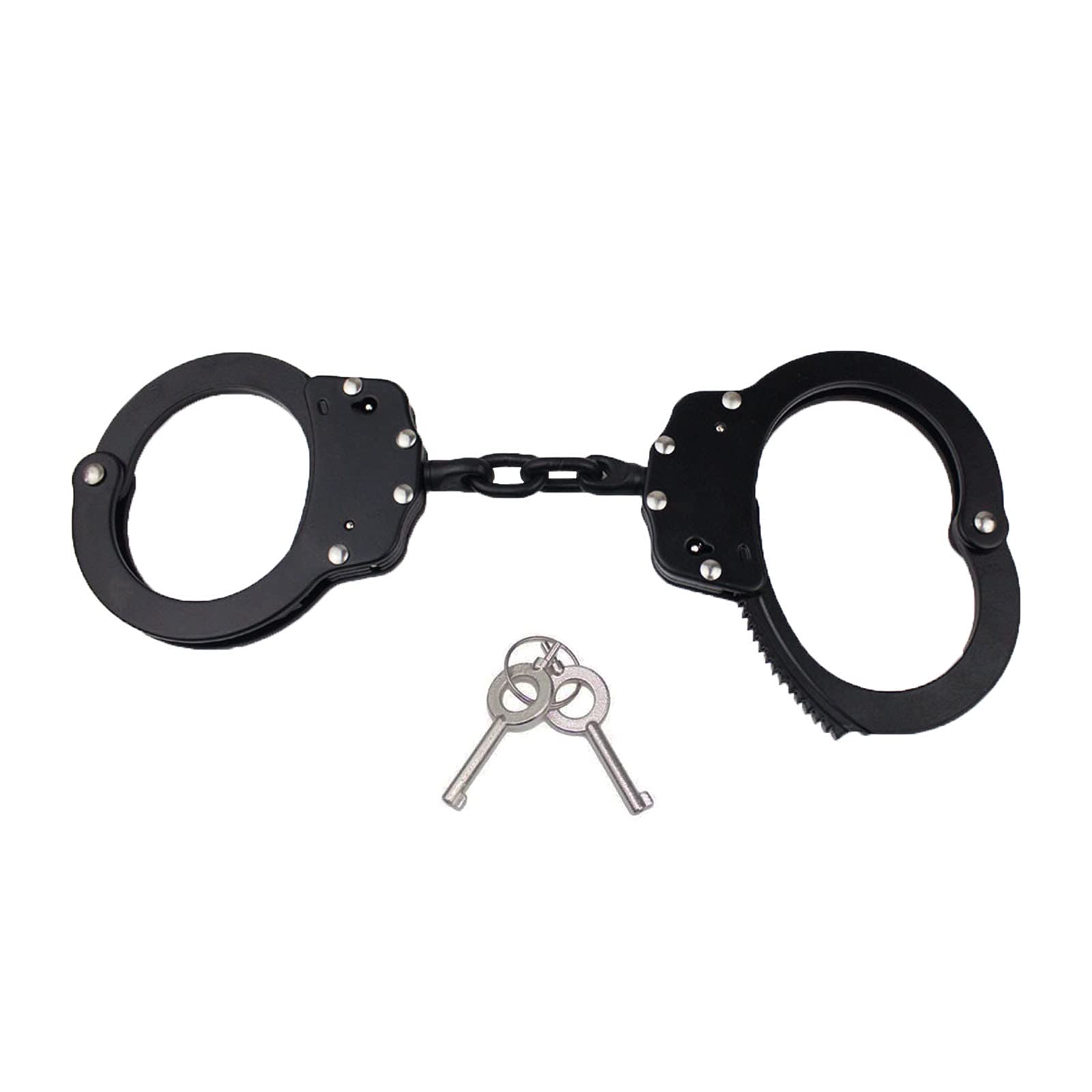 Yoghourds Double Lock Handcuffs, Adjustable Heavy Duty Steel Wrist ...