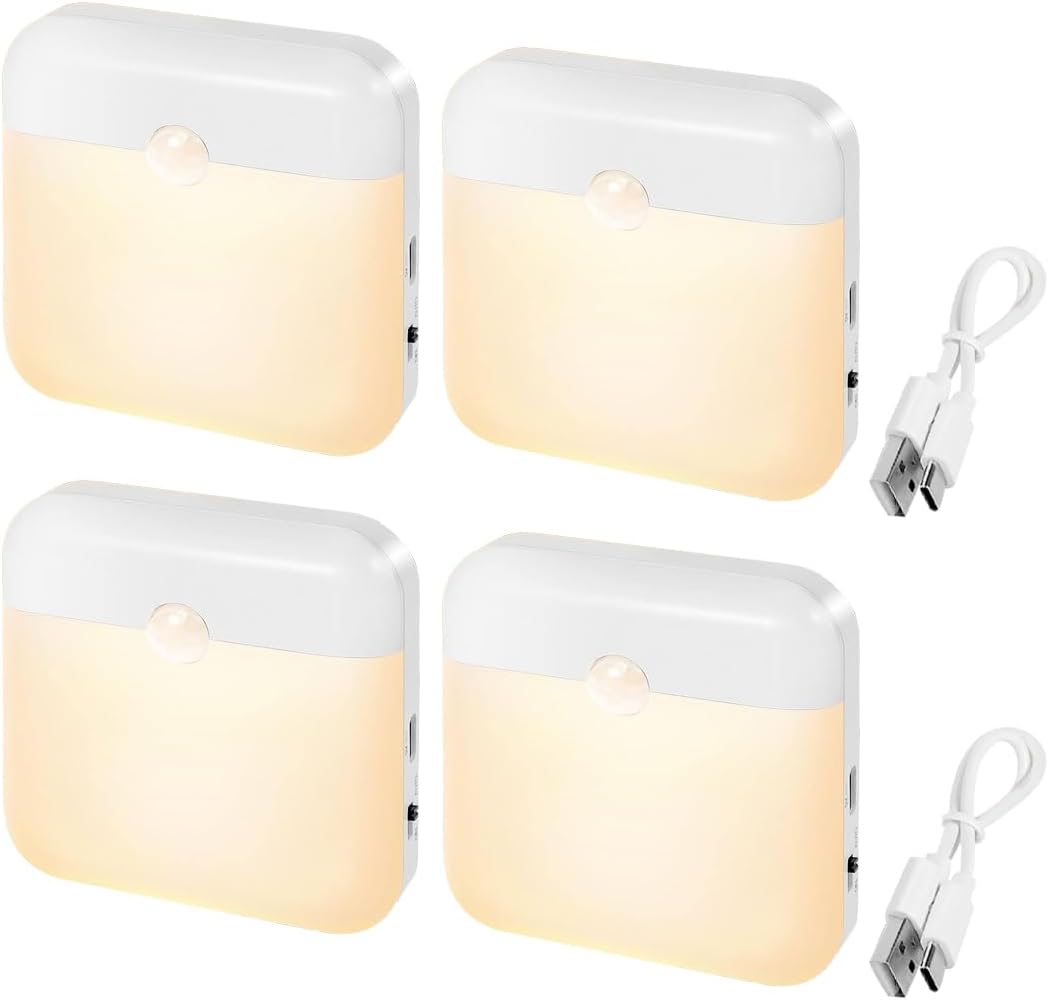eufy by Anker, Lumi Stick-On Night Light, Warm White LED, Motion Sensor ...