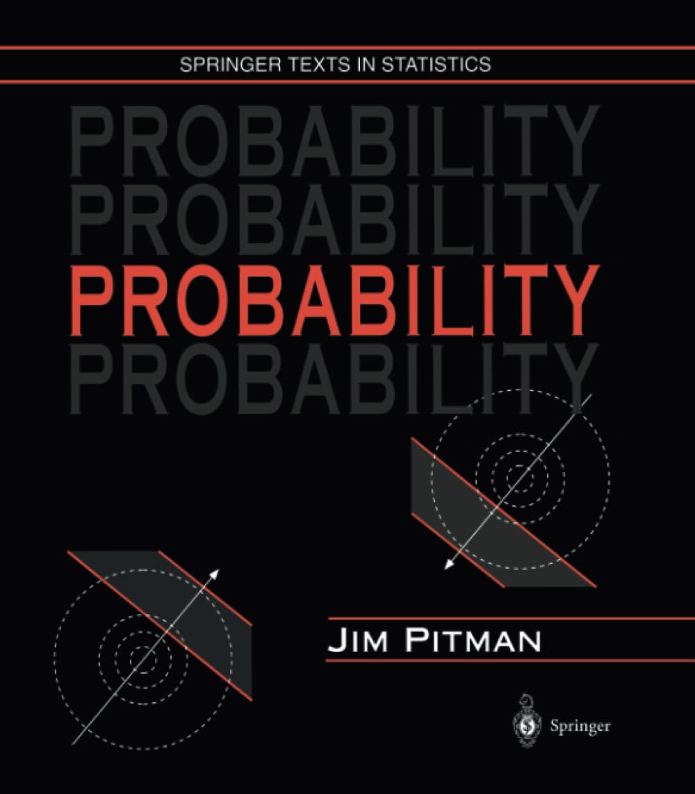 Amazon.com: Probability (Springer Texts in Statistics): 9780387945941 ...