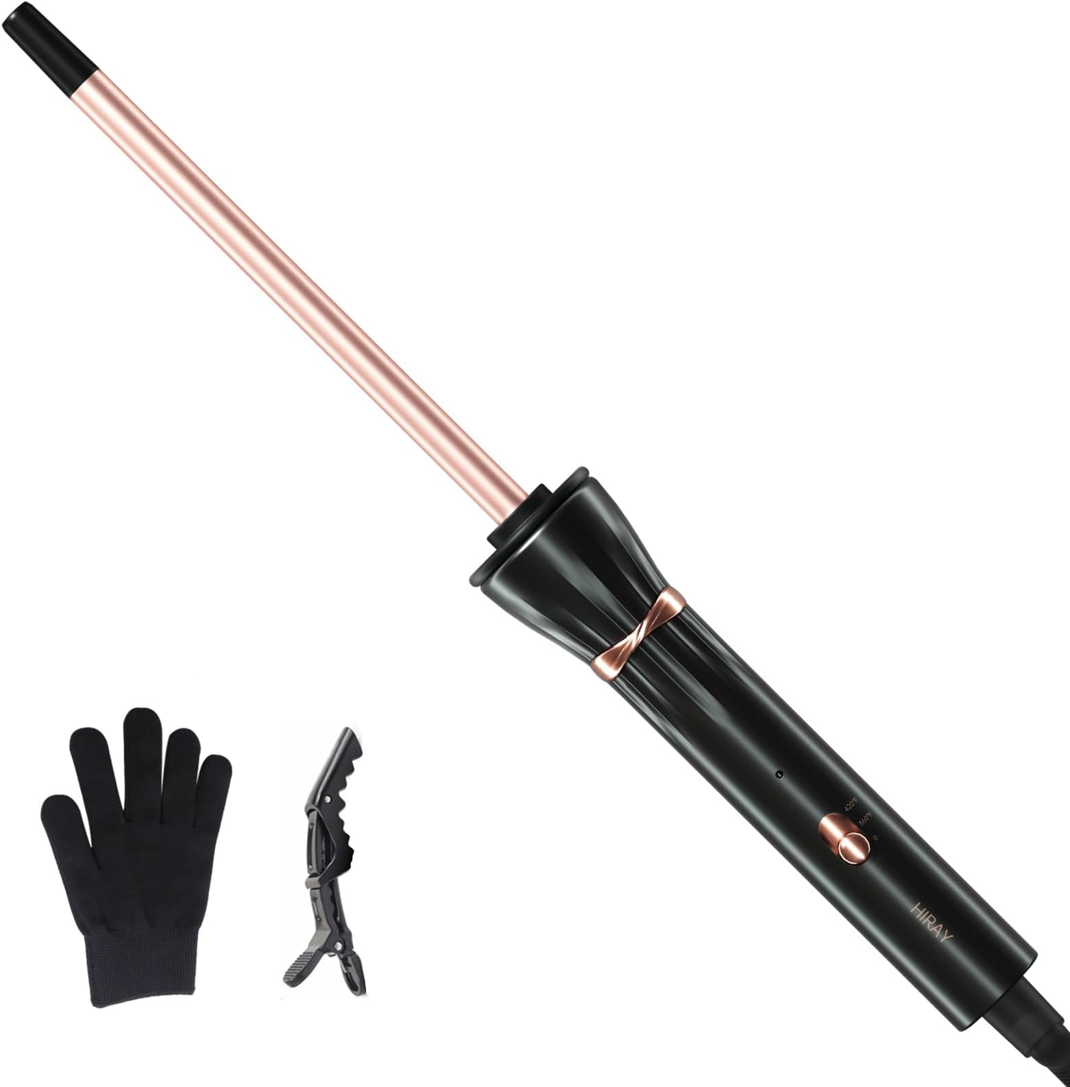 Amazon.com: Conair Double Ceramic 1 1/4-Inch Curling Iron, 1 ¼ inch ...