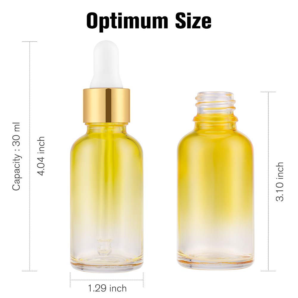 Snapklik.com : PrettyCare Eye Dropper Bottle 1 Oz (99 Pack Rainbow ...
