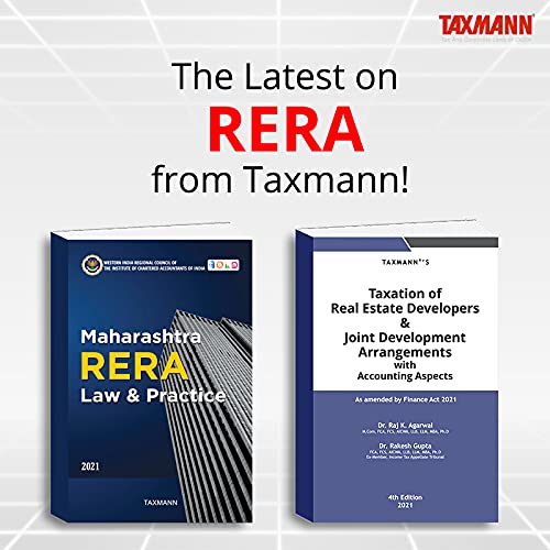 Buy Taxmann's Combo for Maharashtra RERA Law & Practice and Taxation of ...