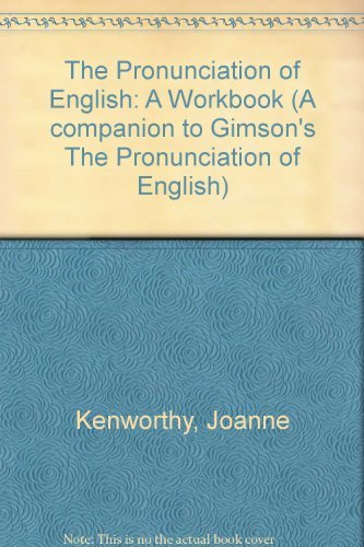 Buy Pronunciation Of English: A Workbook Book Online at Low Prices in ...