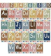 Bulletin Board Letters - ABC Alphabet Poster Classroom Decorating Set ...