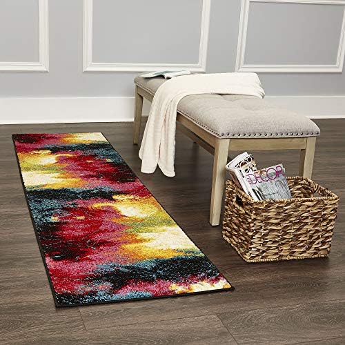 Amazon.com: Home Dynamix Splash Mondrian Area Rug 7'10"x10'2, Abstract ...