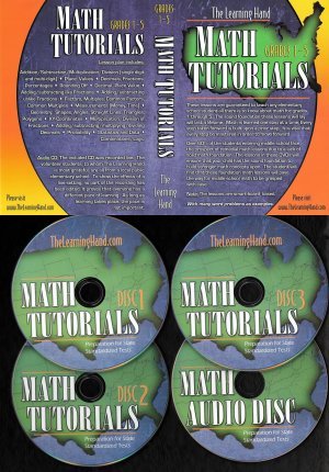 Math DVD Tutorial Grades 1 Through 5, Smartboard Based, Kid Friendly, 7 ...