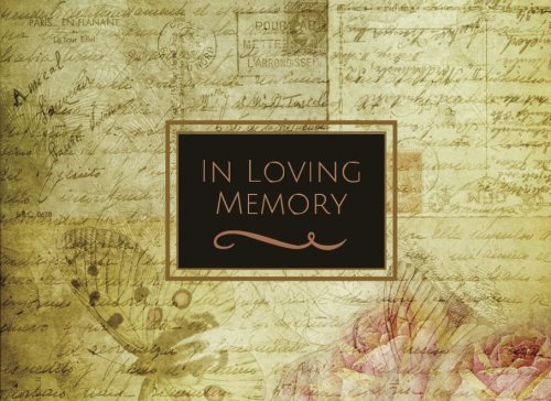 In Loving Memory: Guests Book For Memorials & Funerals. Memorial books ...