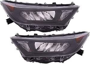 Amazon.com: EPIC LIGHTING LED Replacement Spec Headlights Black Bezel ...