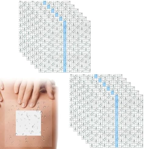12 PCS Waterproof Dressings for Wounds,20 x 20 CM Large Dressings for ...