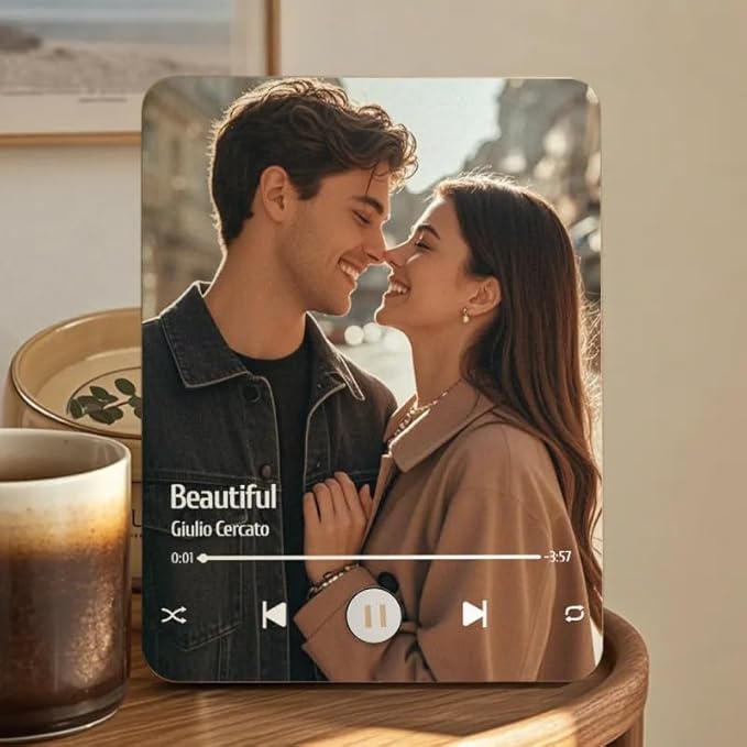 Amazon.com - SOUFEEL Personalized Music Photo Frame, Custom Picture ...