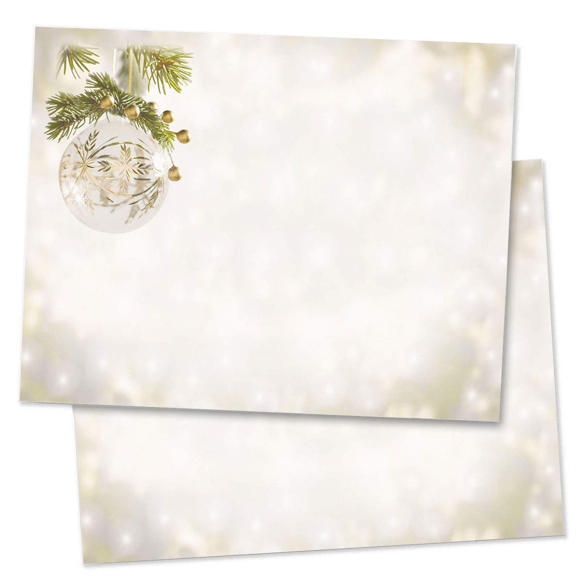 Amazon.com : PaperDirect Luminous Holiday Postcards, Standard Size, 100 ...