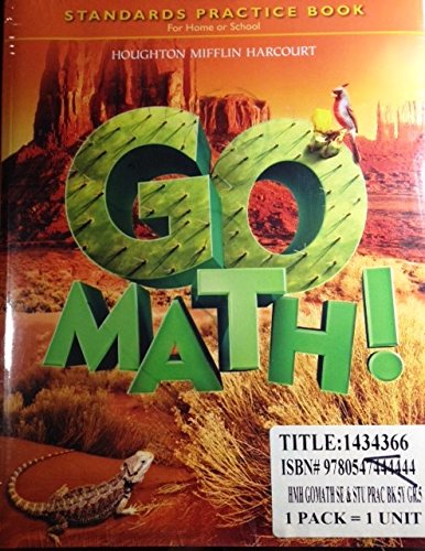 Go Math & Practice Book Bundle Grade 5: Houghton Mifflin Harcourt Go ...