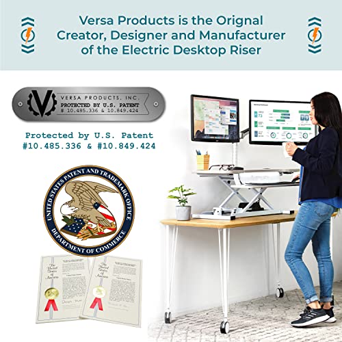 Snapklik.com : VERSADESK 48 Inch Electric Height Adjustable Ergonomic ...
